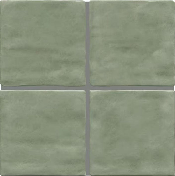Daltile Artcrafted Aloe 4" x 4" Ceramic Wall Tile