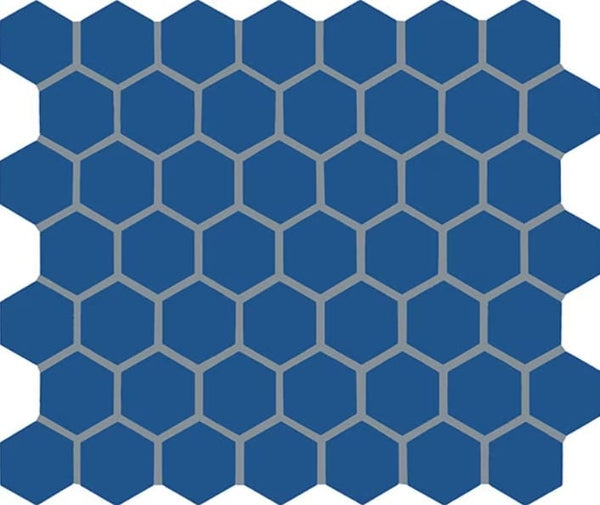 Daltile Color Wheel Mosaic Sea Breeze 1.5" Hexagon