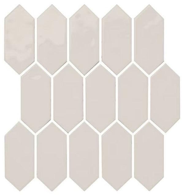 Daltile Mythology Olympus 2x5 Picket Mosaic Tile